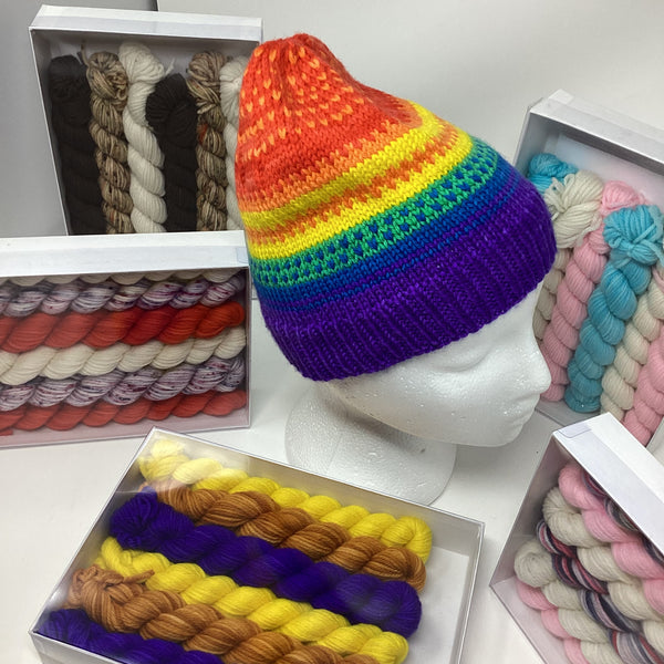 Joy! Family Hat Kits – Riverside Yarns